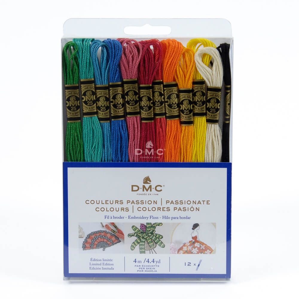 DMC Mouliné pack - limited edition - Passion – Atelier Moondust