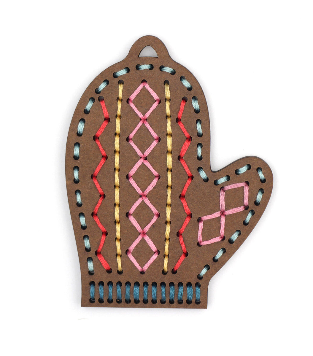 Gingerbread Mitten - Kit décoration DIY – Atelier Moondust